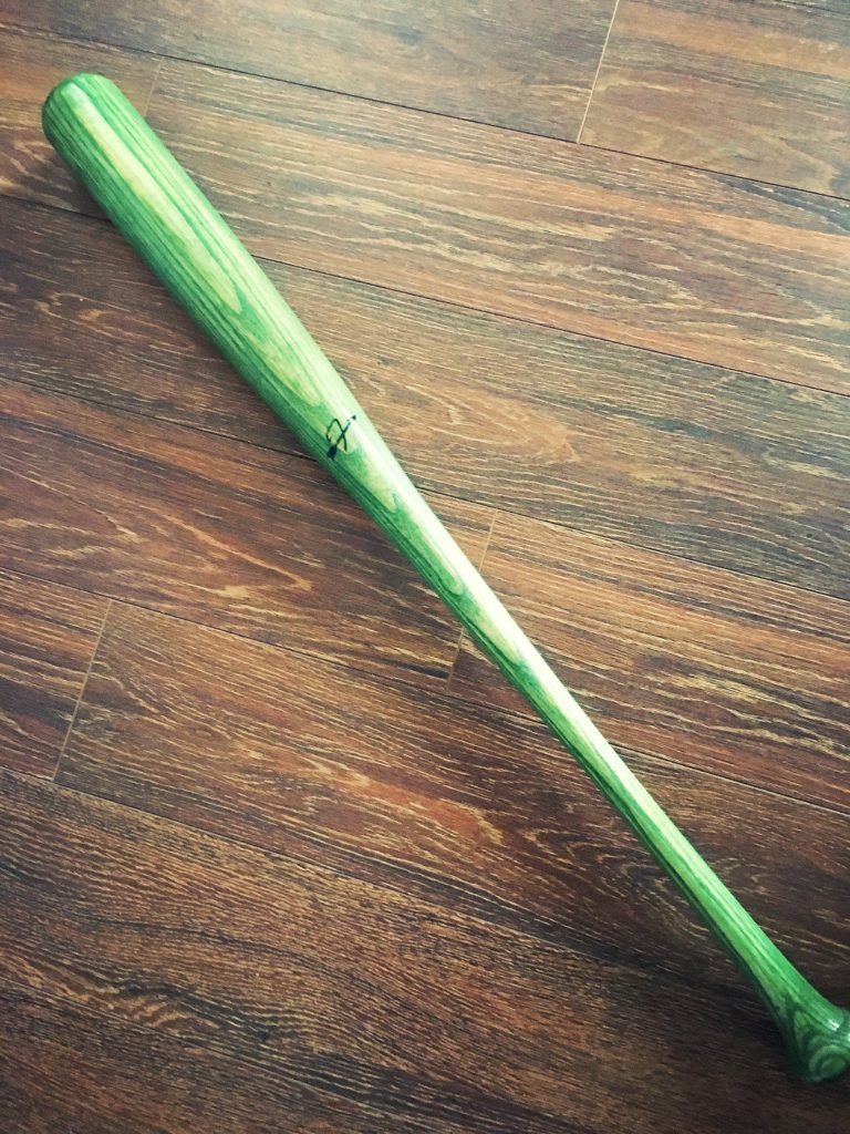 Adult Grade A Game Bat – Stained 1 Color & Name | Fletcher Bats & Goods ...