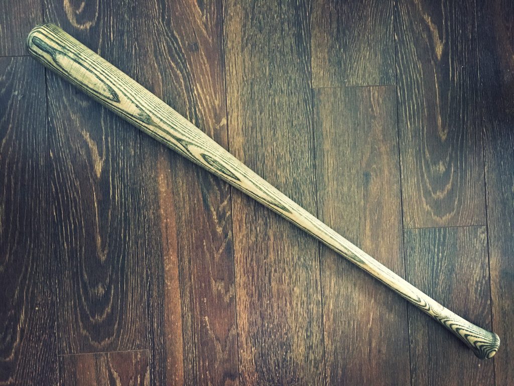 Adult Grade A Game Bat – Stained 1 Color & Name | Fletcher Bats & Goods ...