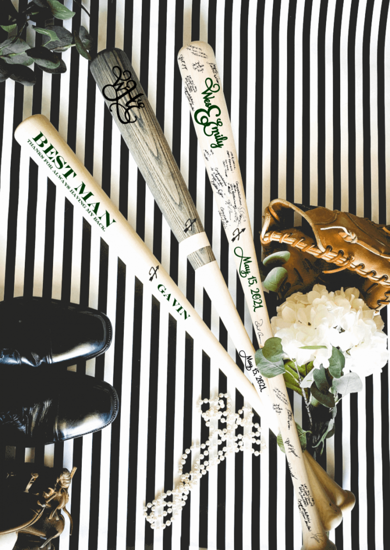 Wedding Party Bats | Fletcher Bats & Goods Ltd.