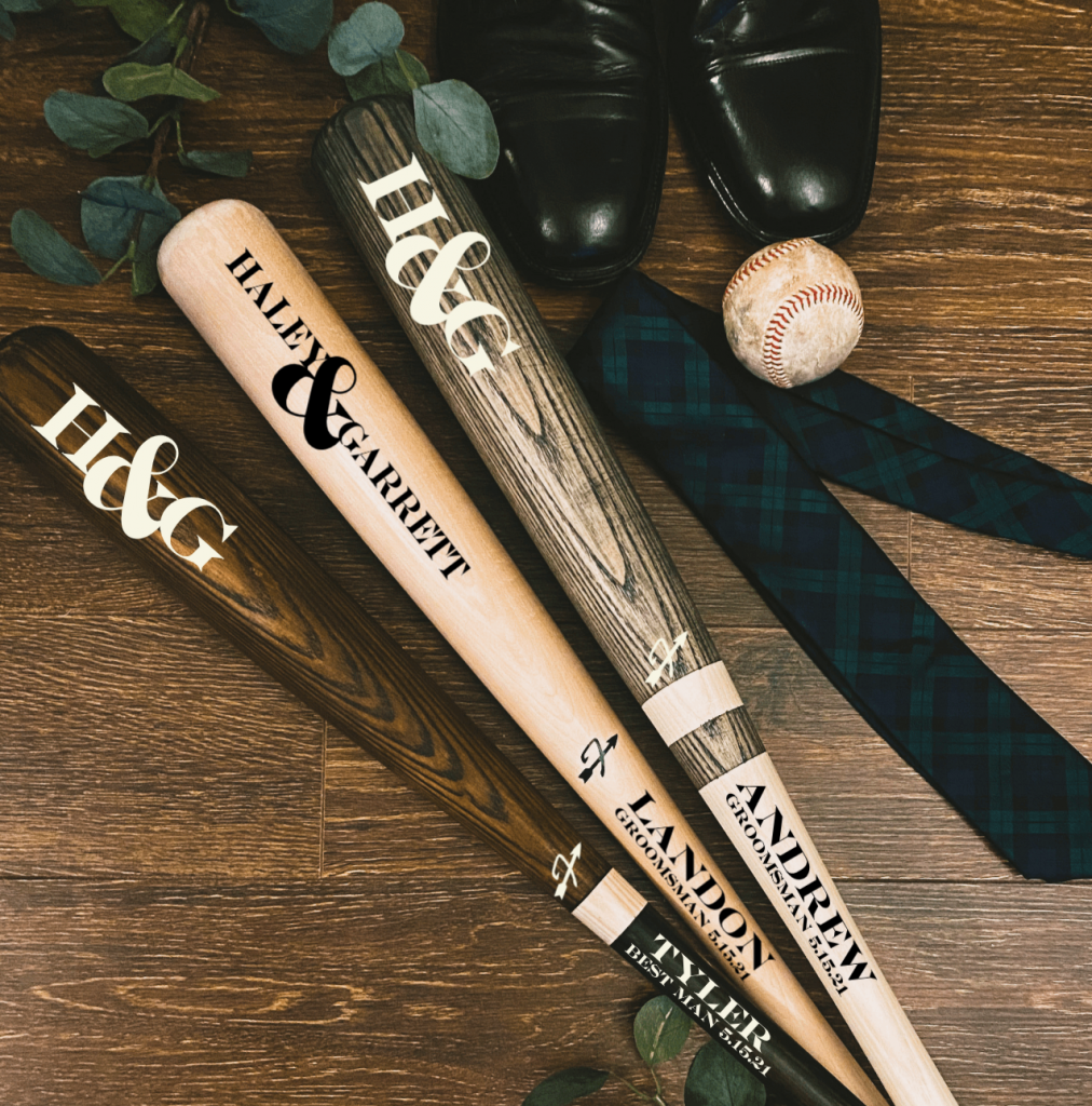 Wedding Party Bats | Fletcher Bats & Goods Ltd.